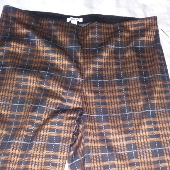Bar III | Pants & Jumpsuits | Nwt Plaid Pull On Pants Slacks Bar Iii ...
